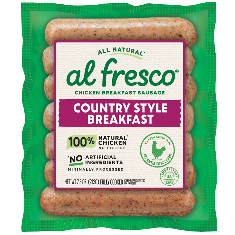 Country Style Chicken Breakfast Sausage - Al Fresco