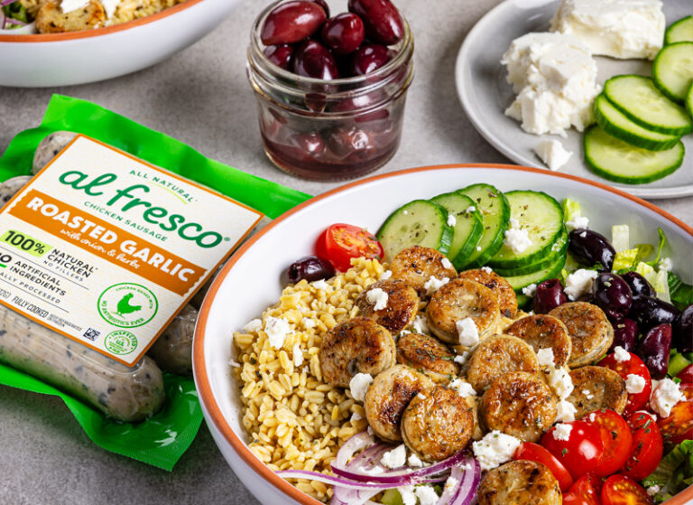 Mediterranean Sausage & RightRice Bowl - Al Fresco